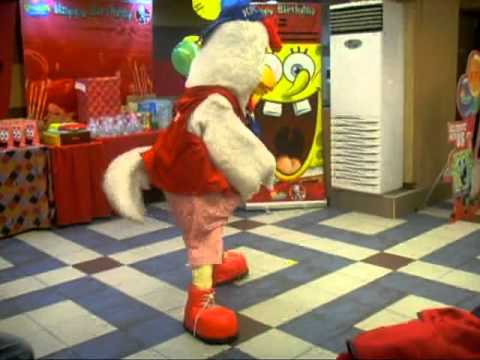 KFC's mascot (chuckie) - YouTube