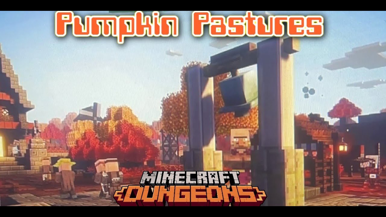 PUMPKIN PASTURES - Minecraft Dungeons w/ @Mrbrownie_ & @Dontelle | 5 ...
