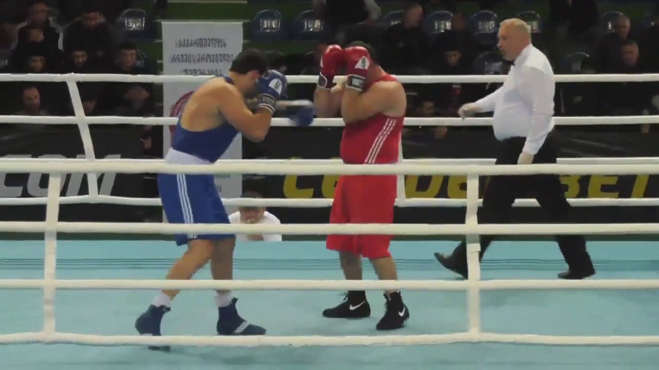 17-11-2019 Georgian Boxing Final(+91kg)RED Artyom YORDANYAN Akhalkalaki ...