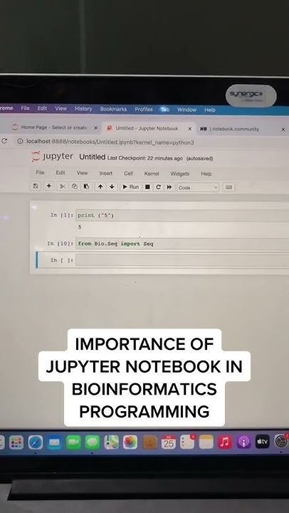 Importance of Jupyter Notebook in Bioinformatics Programming | BioCode: Learn Bioinformatics ...