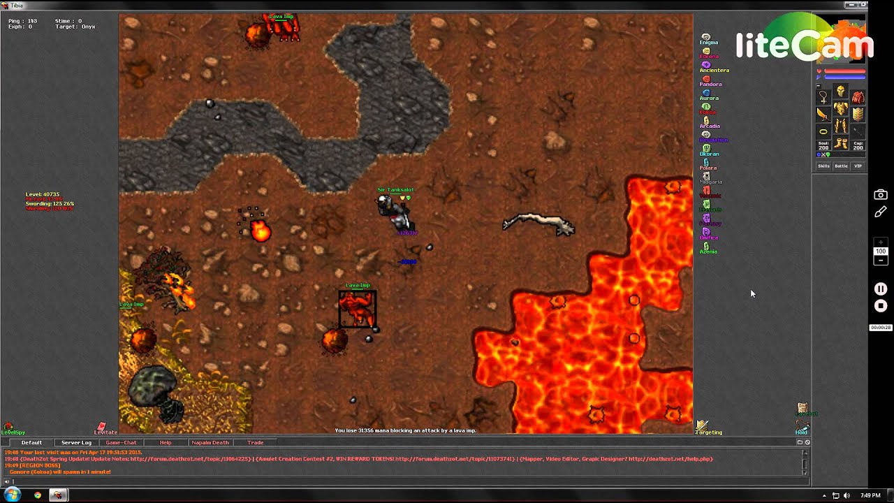 Volcanic Dungeon - YouTube