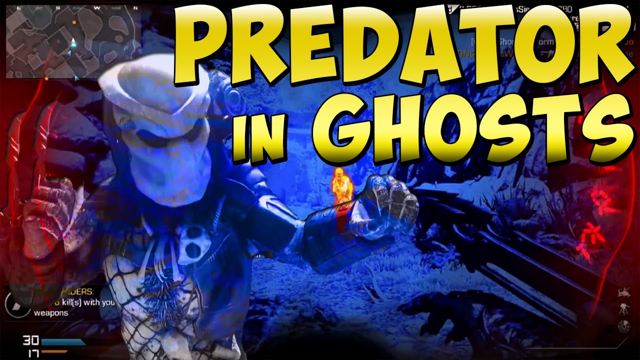 COD Ghosts "PREDATOR KILLSTREAK IN ACTION" Dead Mans K.E.M ...