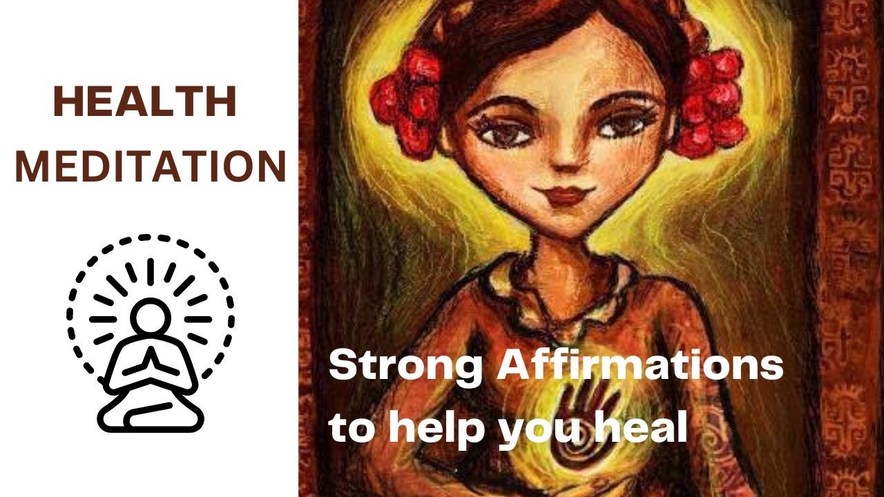 Meditation with healing affirmations / Relax and repair your body ...