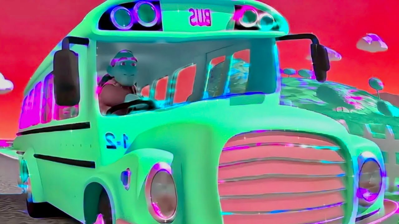 Cocomelon Wheels On The Bus 210 Seconds Sound Several Versions - YouTube