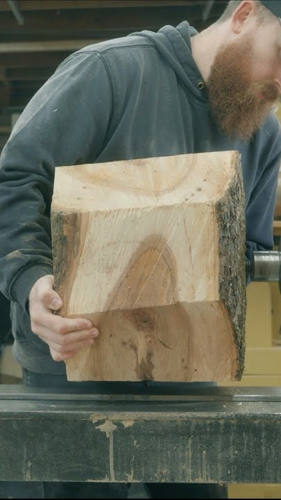 Woodturning a Natural Edge Bowl From Pecan Wood | #woodworking #woodturner #woodturning - YouTube
