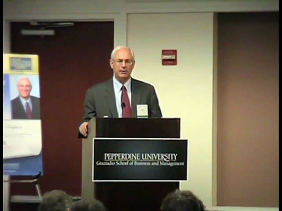 Ned Barnholt Presentation for the Pepperdine Dean's Executive ...