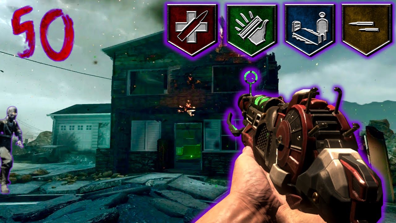 NUKETOWN BO2 Zombies Round 50 Attempt! (L) - YouTube