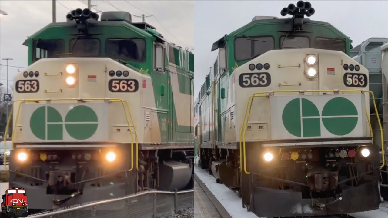 GO Transit F59PH compilation - YouTube