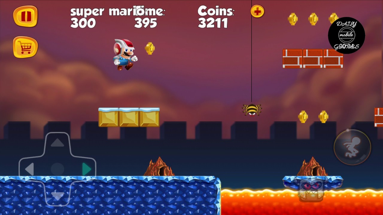 Super Jungle World Run | Level #56 | Super Mario Run like game - YouTube