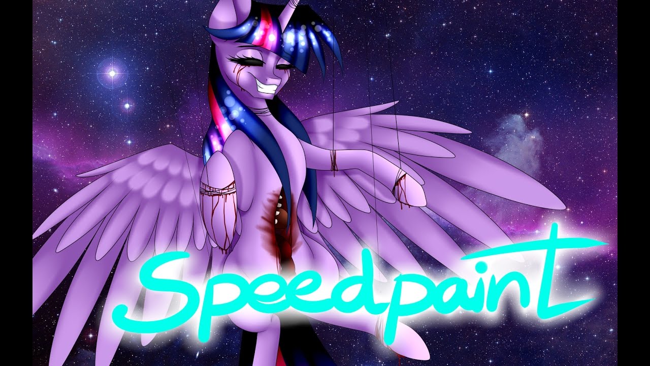 [GORE] MLP Speedpaint - Princess Twilight Sparkle - YouTube