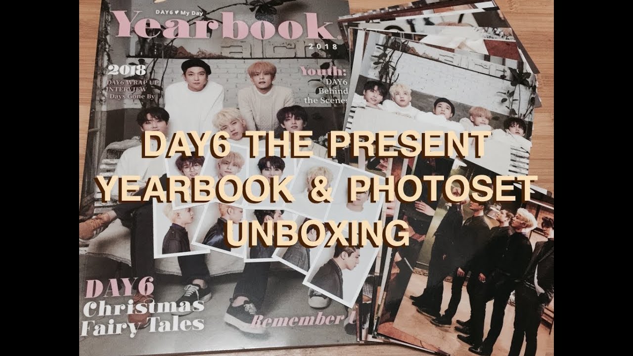[UNBOXING] DAY6 The Present Concert Merch (Year & Photoset) - YouTube