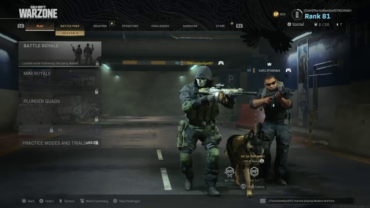 COD Modern Warfare WARZONE Warning Explicit Language 18+ - YouTube