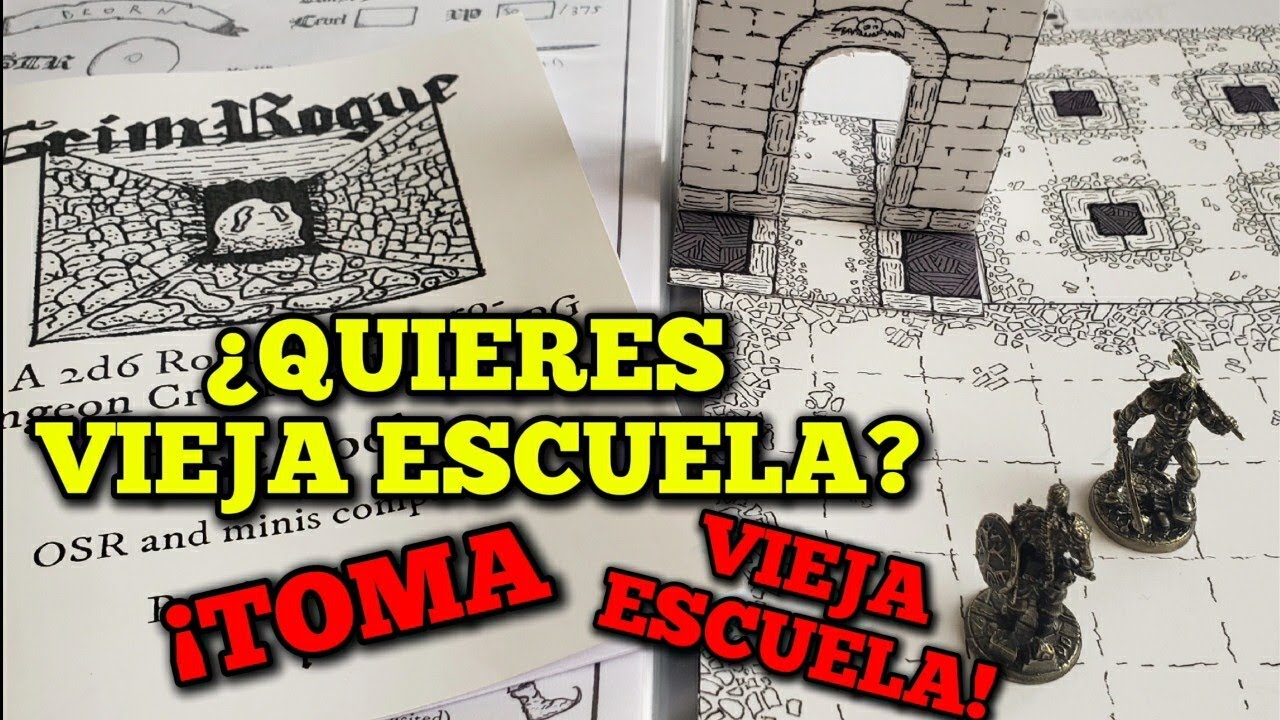 GRIM ROGUE | PARTIDA Y RESEÑA DE PRINT AND PLAY - YouTube
