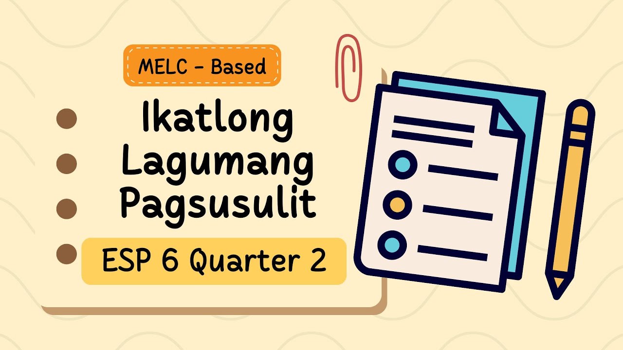ESP 6 QUARTER 2 SUMMATIVE TEST 3 WITH ANSWER KEY - YouTube