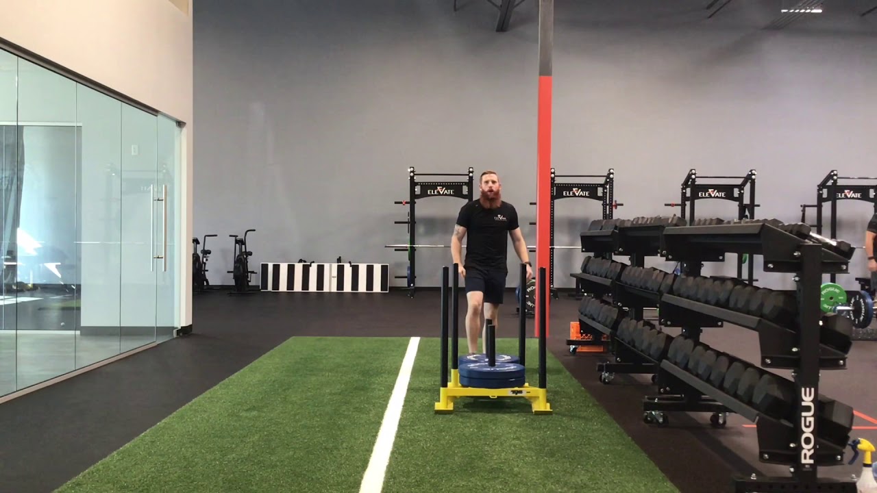 Flex Friday: Sled Push - YouTube