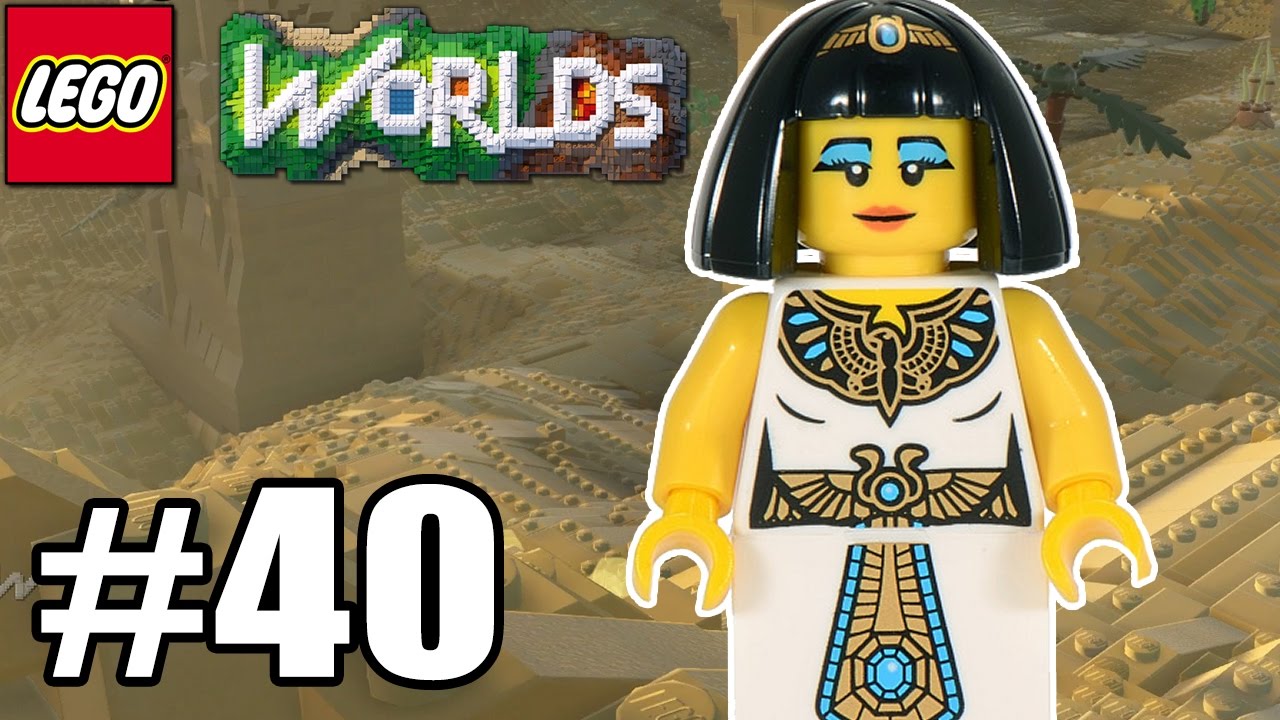 LEGO WORLDS PART 40 - ÄGYPTISCHE KÖNIGIN CLEOPATRA | Let´s Play Lego ...