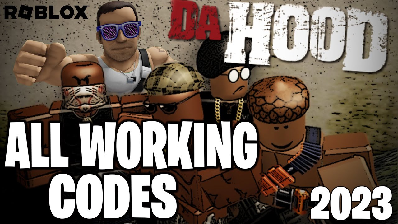 ALL WORKING CODES FOR 💵 DA HOOD 💵 2023 JUNE! ROBLOX / CODES IN ONE ...