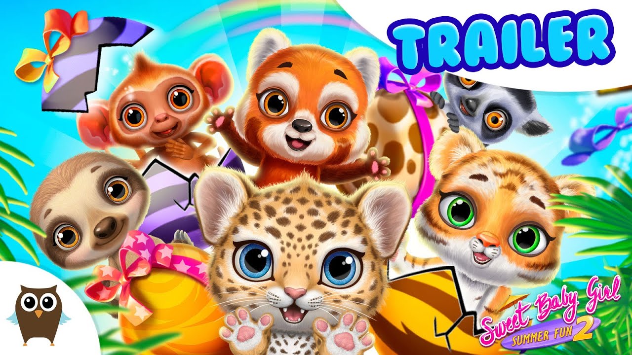 NEW CUTE ANIMALS 😻 Sweet Baby Girl Summer Fun 2 | TutoTOONS - YouTube
