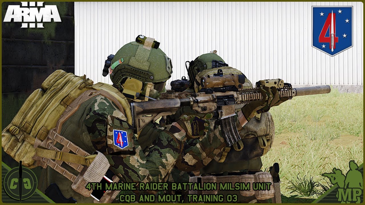 Arma 3 | 4th MRB | CQB and MOUT Training 03 ᴴᴰ - YouTube