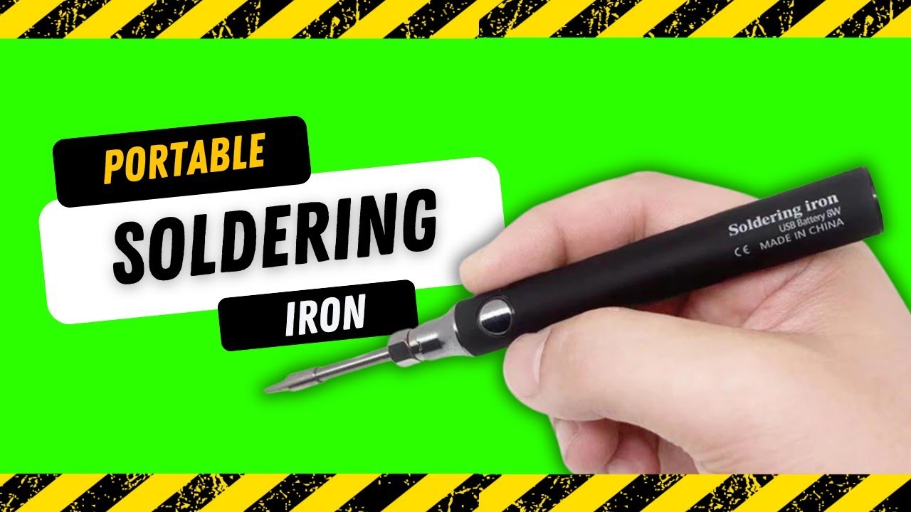 Cheap Mini Portable Soldering Iron: Tiny Tool, Big Impact - YouTube