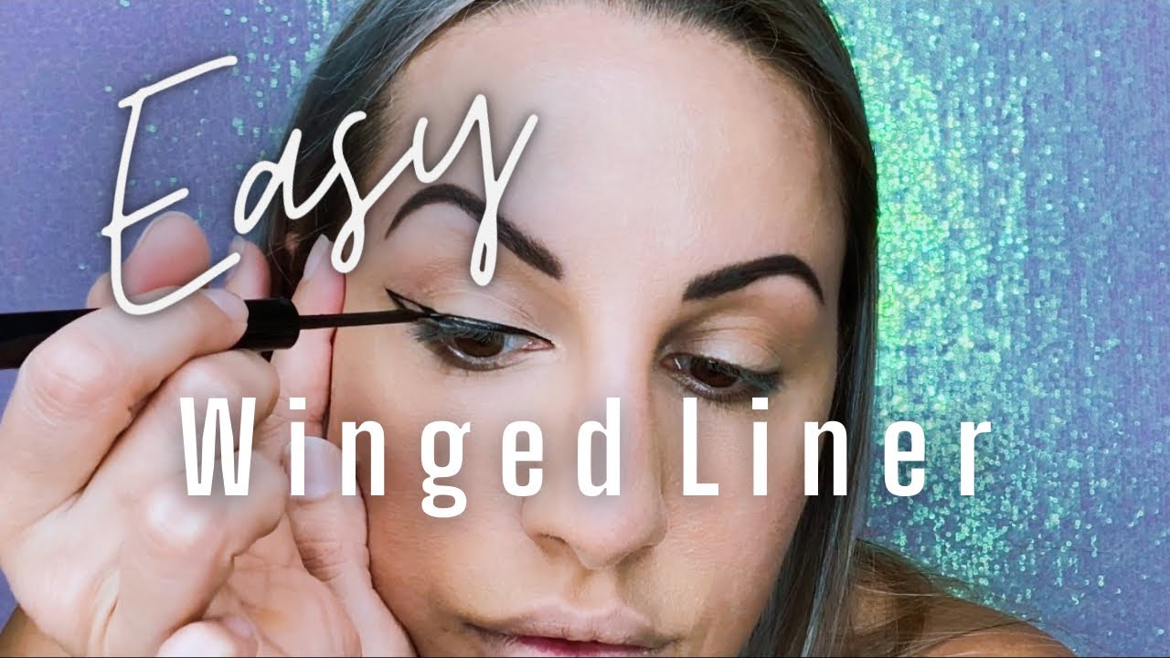 Easy Winged Eyeliner Tutorial Youtube