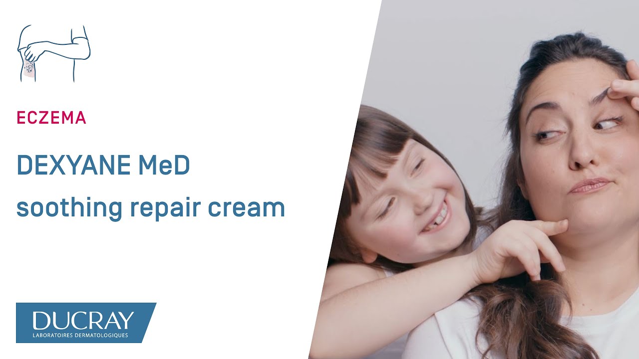 DEXYANE MeD soothing repair cream for atopic eczema - YouTube