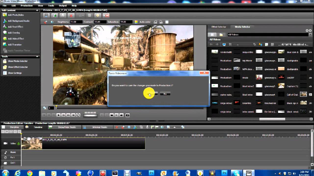 Roxio Game Capture Software TUTORIAL Lower Sound/720P Render - YouTube