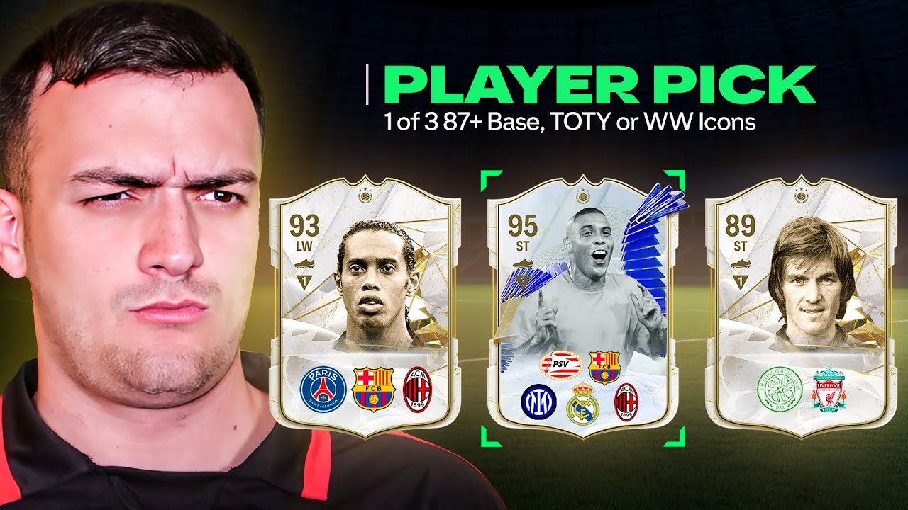 ICON Player Pick Decides My Past & Present Team!! - YouTube