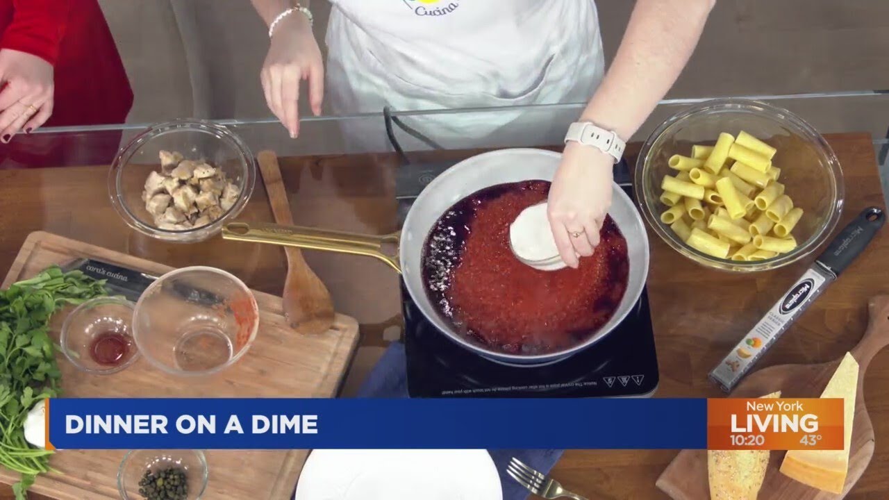 Tips on how to make dinner on a dime - YouTube