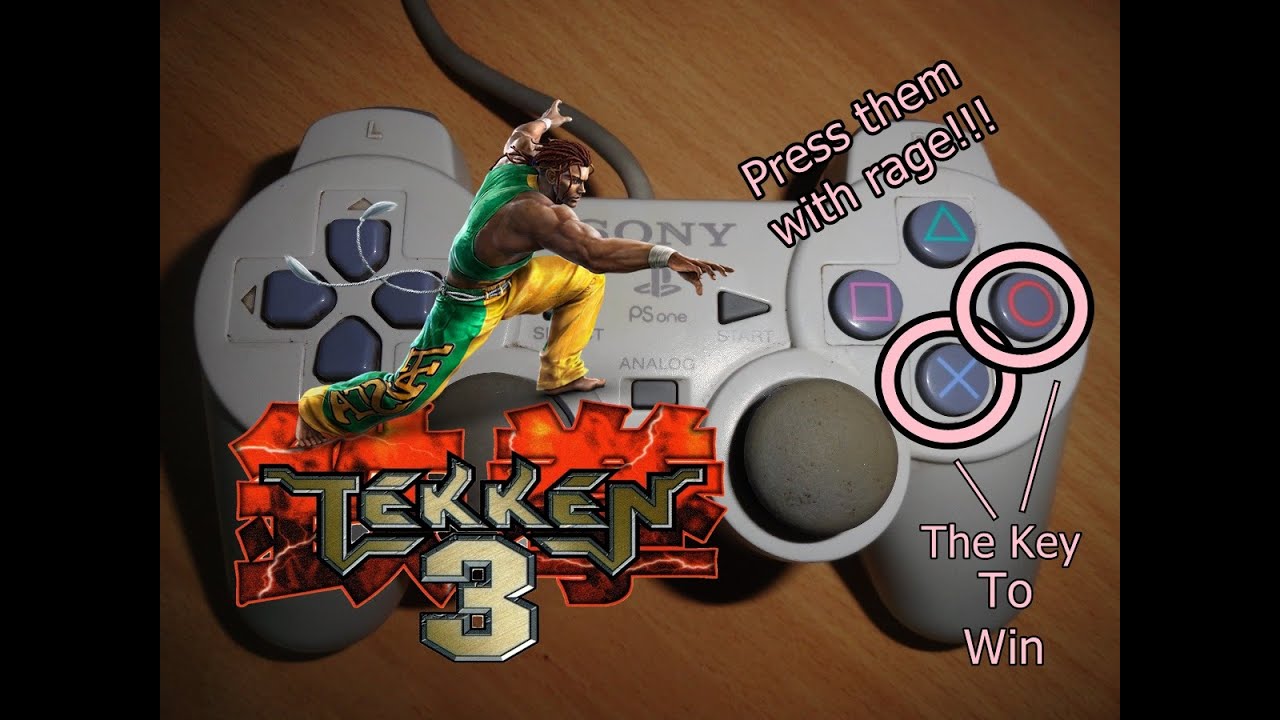 Tekken 3 - Eddy two buttons style (X+O) - YouTube
