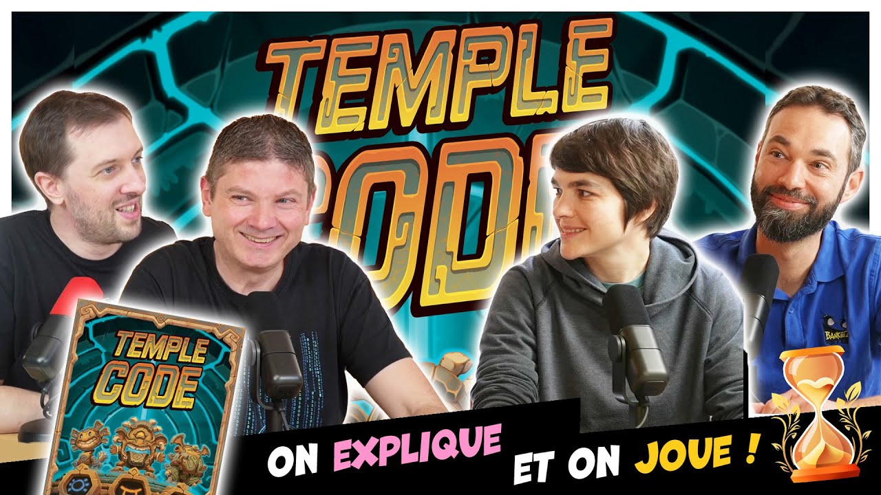 Temple Code, on explique et on joue (Les Sabliers d'or) - YouTube