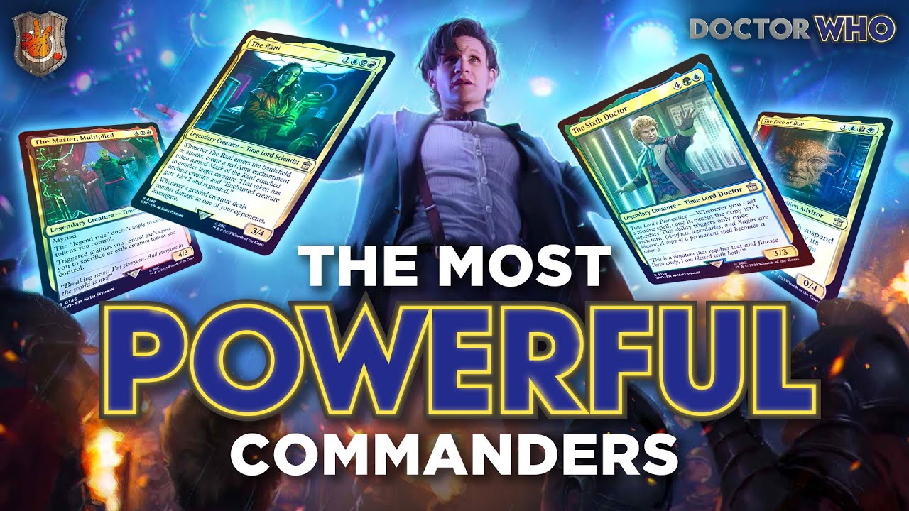 The Most Powerful Commanders in Doctor Who | The Command Zone 563 | MTG ...