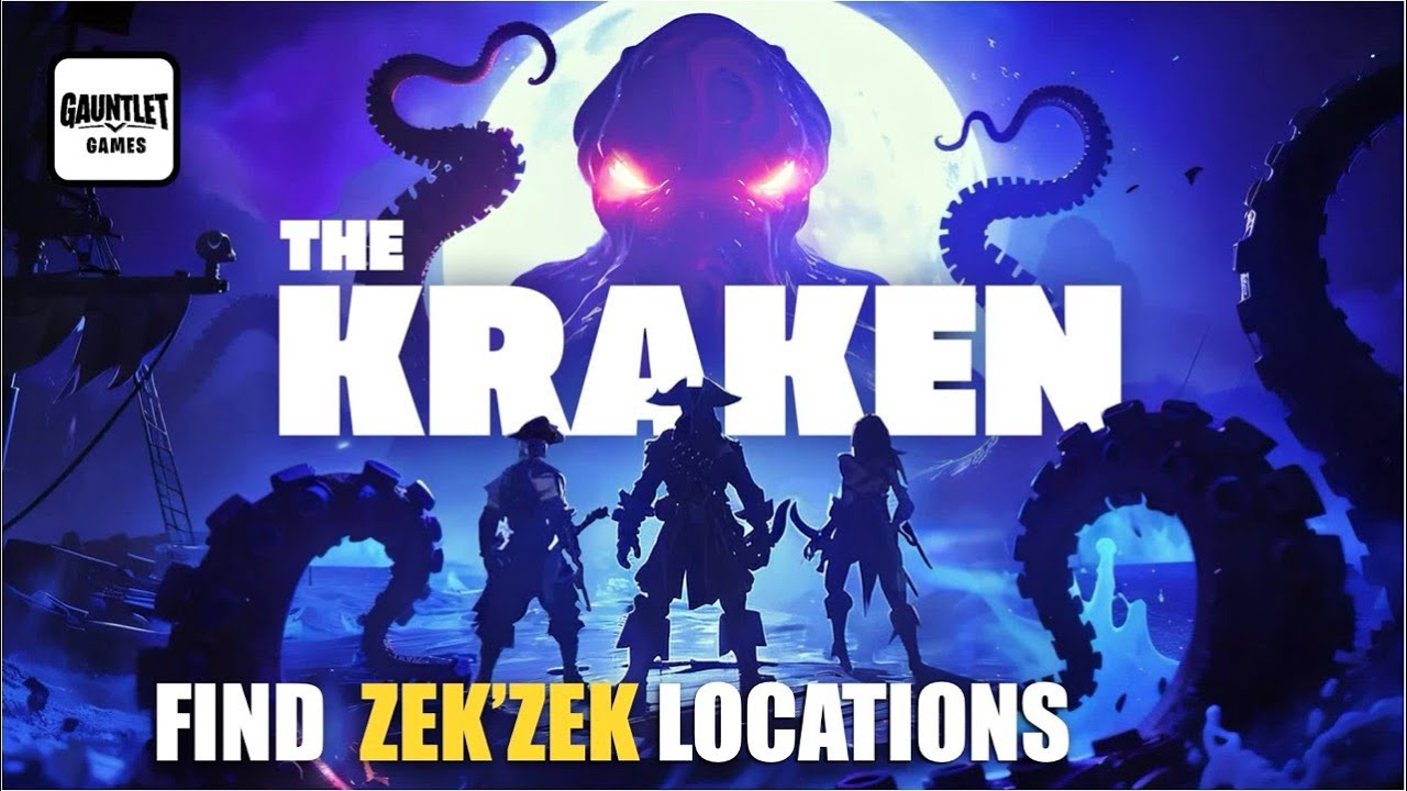 THE KRAKEN BOSSFIGHT MAP FORTNITE CREATIVE - FIND ZEK'ZEK LOCATIONS ...