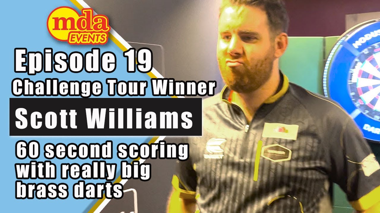 60 Second Scoring with Really Big Brass Darts: Episode 19 Scott Williams - YouTube
