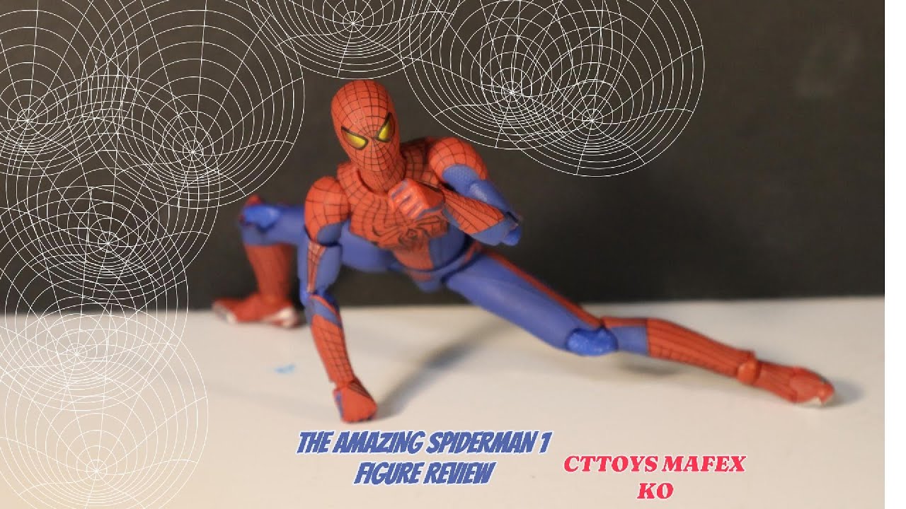 NEW CT TOYS TASM 001: Spiderman (Andrew Garfield) Action Figure Review ...