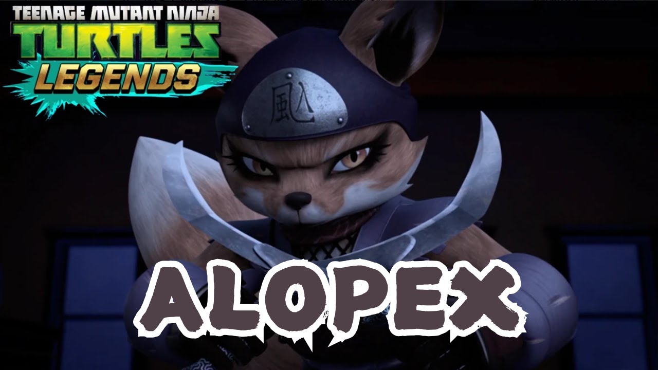 The Mutant Fox, Alopex | TMNT Legends - YouTube