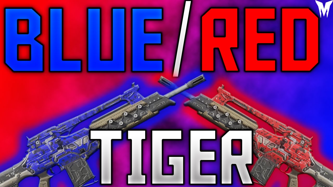 How To Make Red Tiger/Blue Tiger Camos! (Black Ops 3 Paintshop) - YouTube