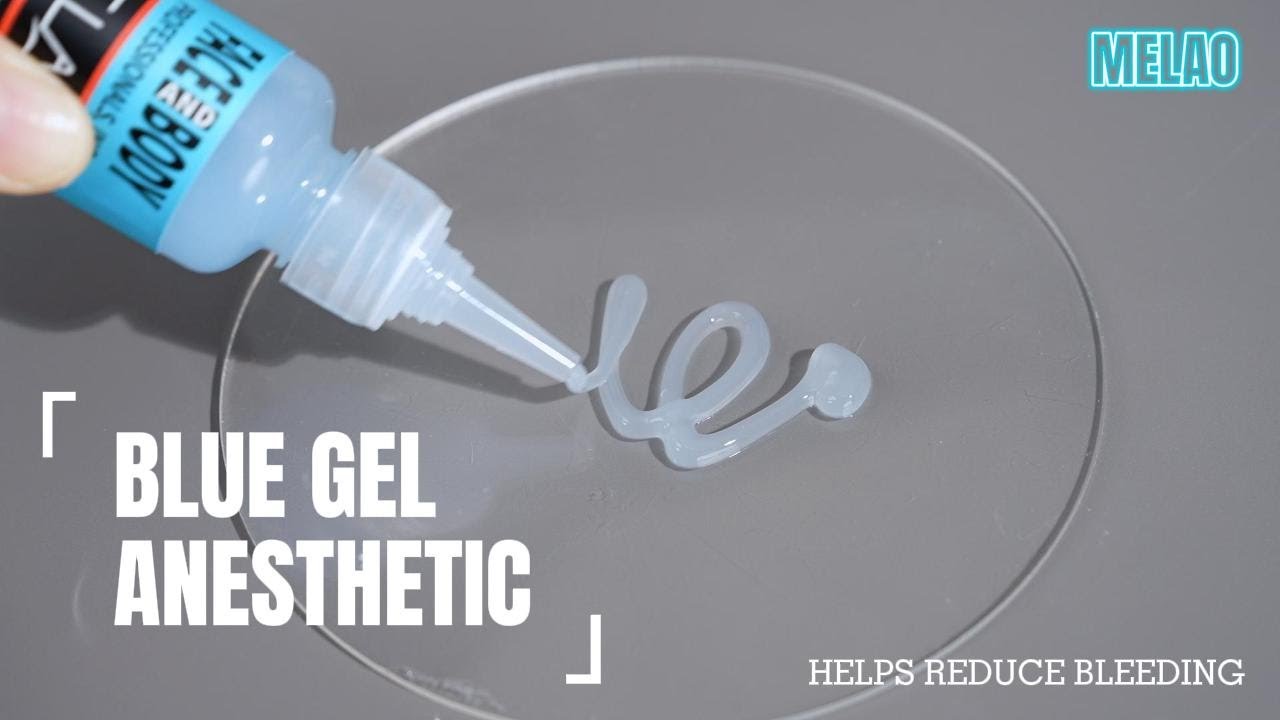 MELAO BLUE GEL ANESTHETIC - YouTube