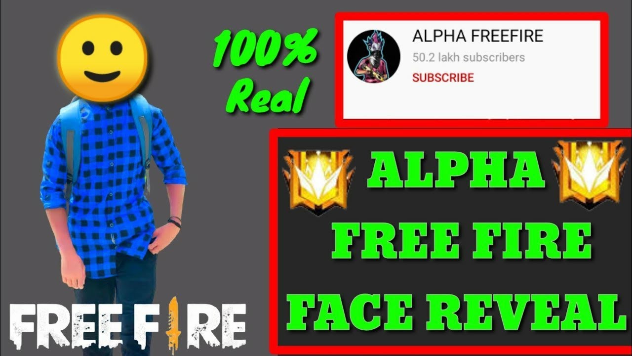 Alpha Free Fire Face Revealing By Suri Bhai............ - YouTube