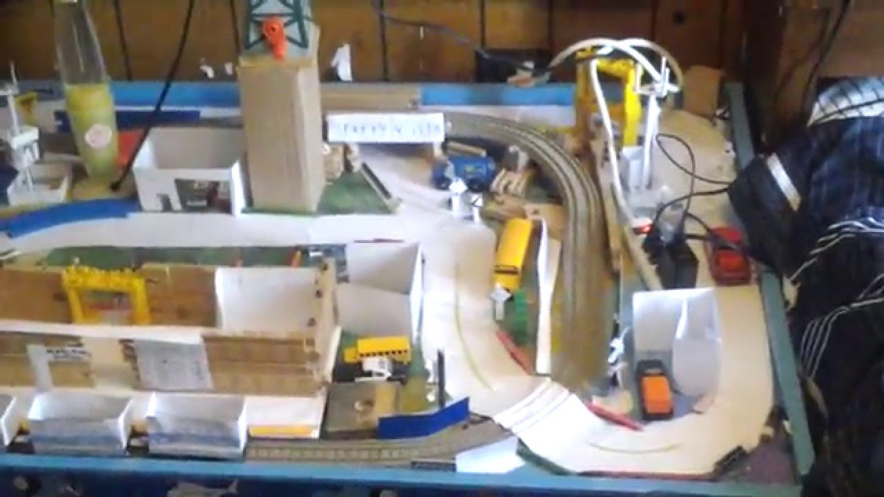 My New Custom Toy Train Model - YouTube