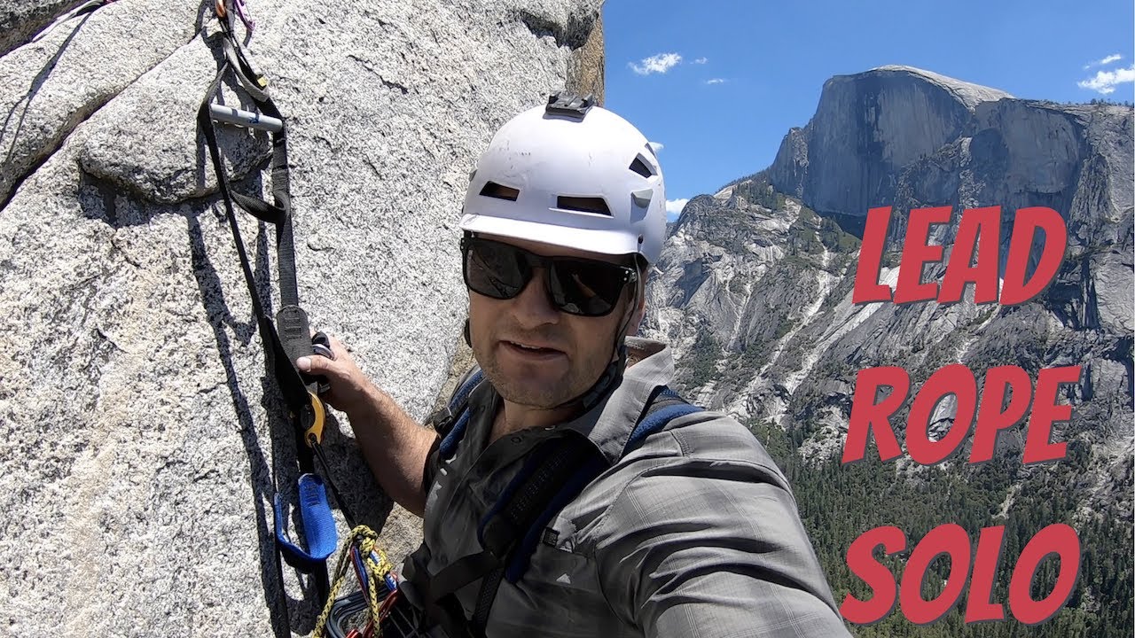 Rope Solo Climbing Washington Column in Yosemite - YouTube