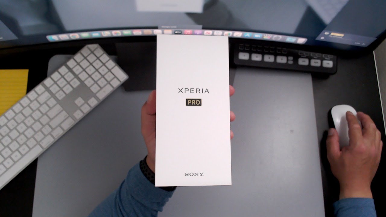 Sony Xperia Pro Unboxing - YouTube