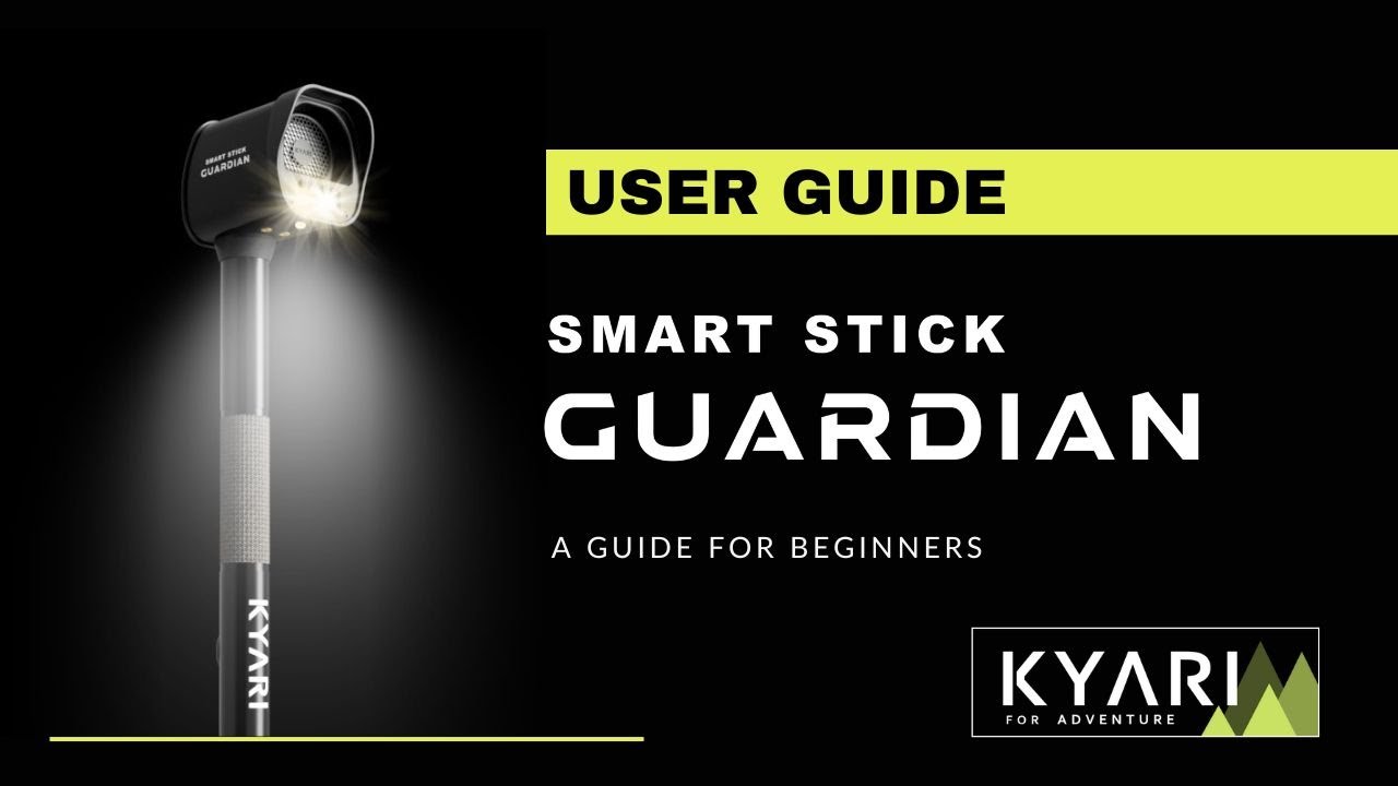 Smart Stick Guardian User Guide | Kyari for Adventure - YouTube