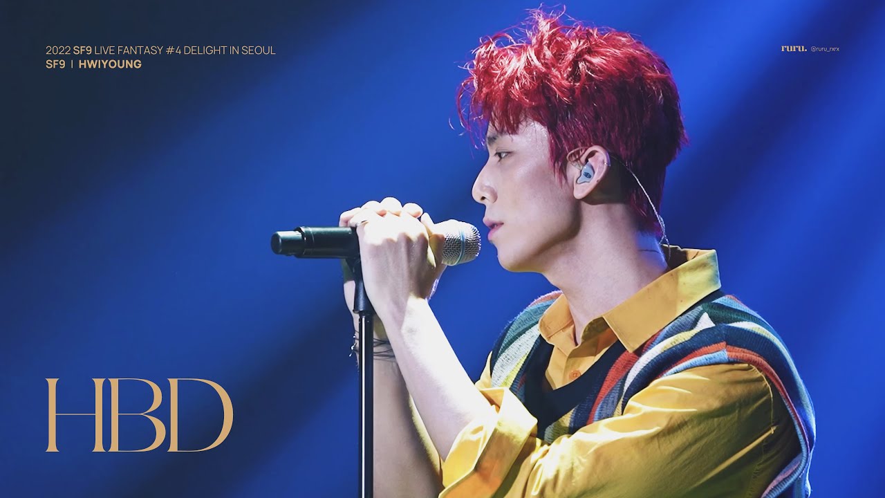 221120 SF9 LIVE FANTASY #4 DELIGHT in SEOUL | HBD 휘영 솔로 - YouTube