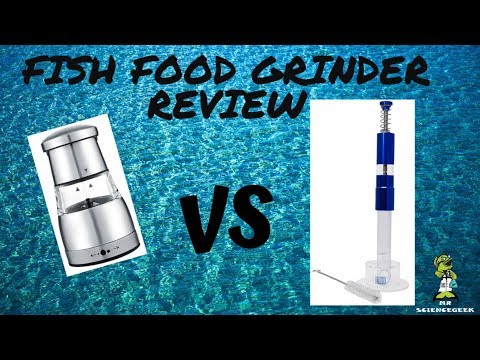 Fish Food Grinder Review: Innovative Marine vs. SunGrow, Which is ...