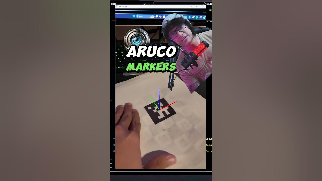 En este video te explico qué son los aruco markers utilizados en computer vision. #python # ...