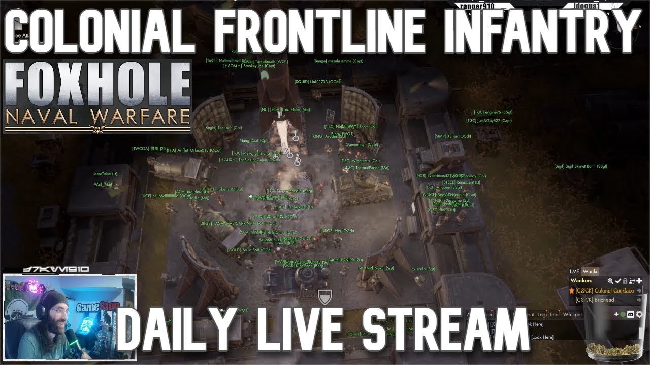 War 122 | Day 26 | Colonial Frontline Infantry - YouTube