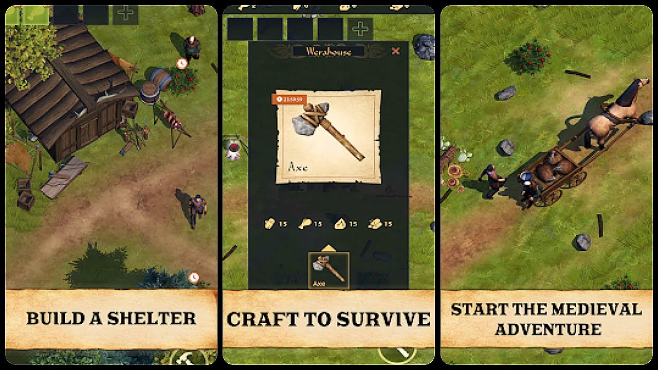 Medieval Castle Survival: Crafting and Building (Early Access) Mobile ...