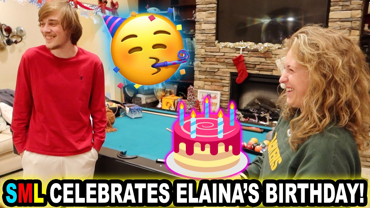 SML CELEBRATES ELAINA'S BIRTHDAY! - YouTube