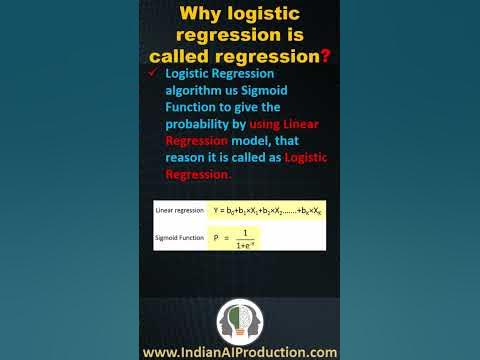 #101 Why Logistic Regression is called regression | Data Science | ML Interview Question - YouTube